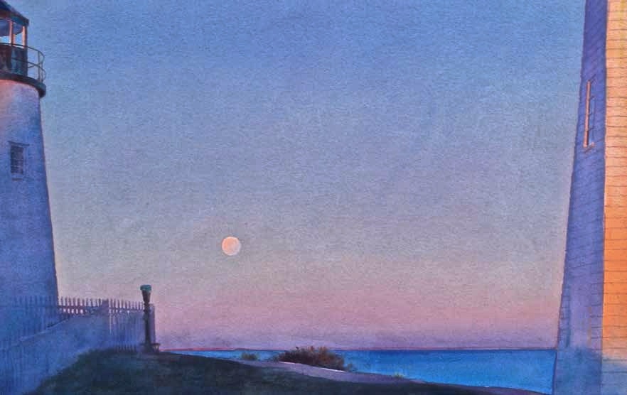 David Dewey “PEMAQUID LIGHT PAINTINGS Watercolors of an Iconic Maine ...