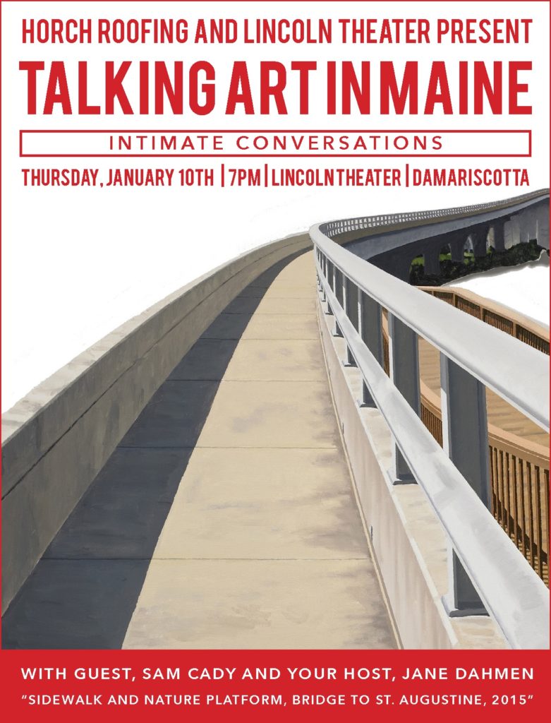 Talking Art in Maine with Jane Dahmen and guest Sam Cady. | Caldbeck ...