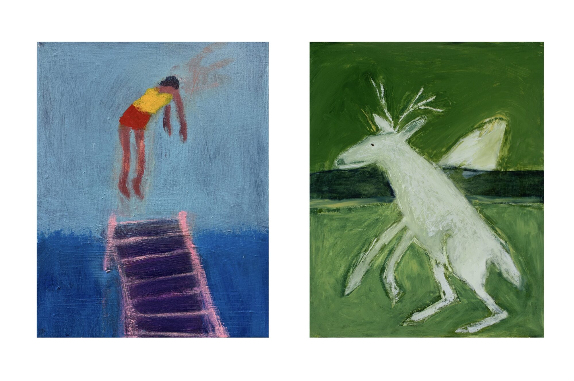 Katherine Bradford and Anna Dibble | Caldbeck Gallery